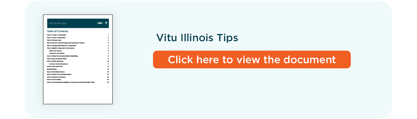 2024 August Vitu Quick Tips Newsletter